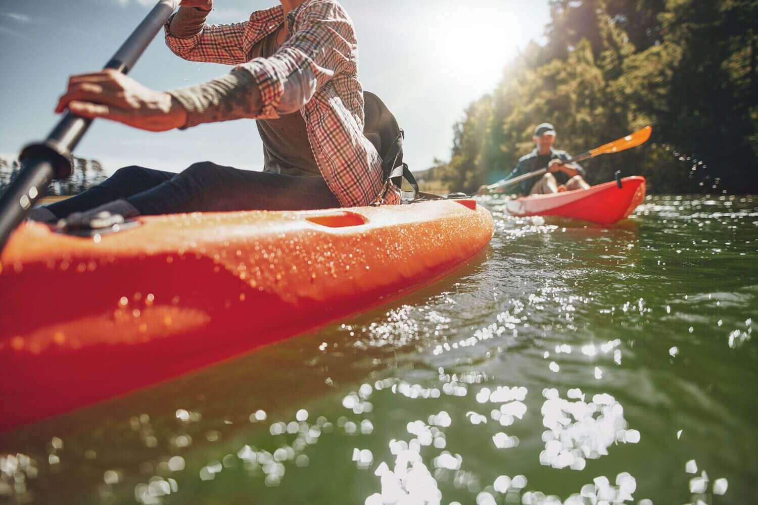 Location de kayak de lac à L'Anse-Saint-Jean